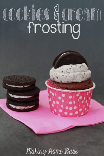 Cookies and Cream Frosting The Best Whipped Buttercream Frosting