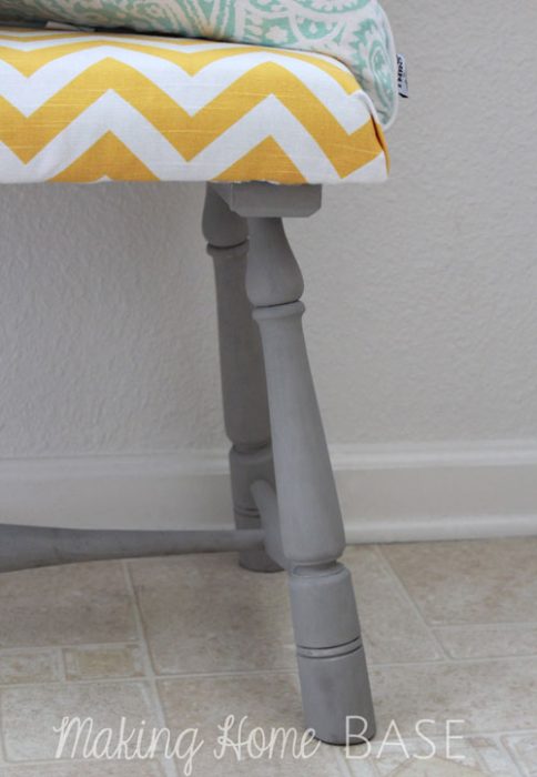 Upholstered Foot Stool: A DIY Tutorial
