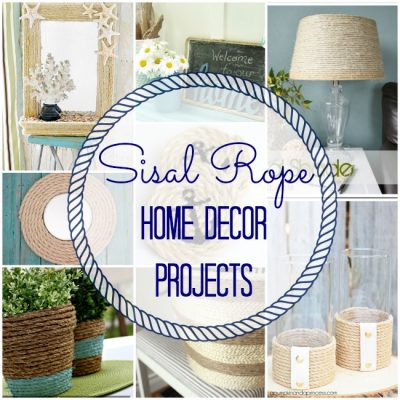 Nautical Sisal Rope Coasters - Easy DIY Tutorial