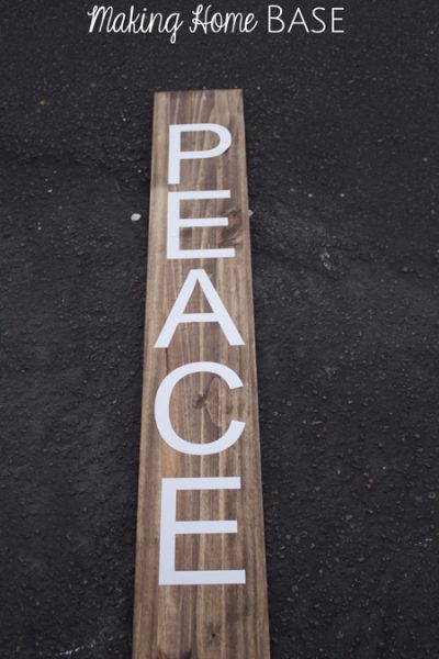 Peace Sign Outdoor Decor