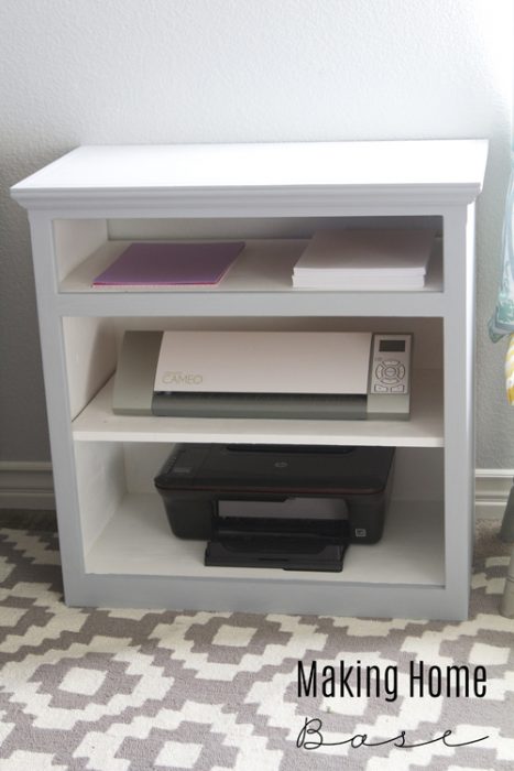 Furniture Makeover - DIY Print Center for an office space