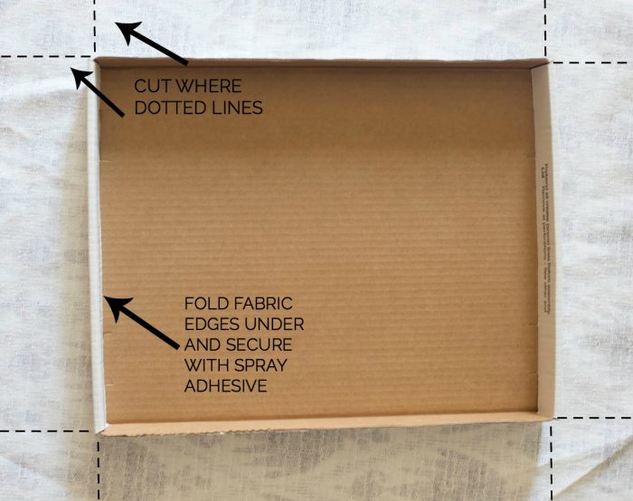 Fabric Covered Storage Boxes - Stylish Storage