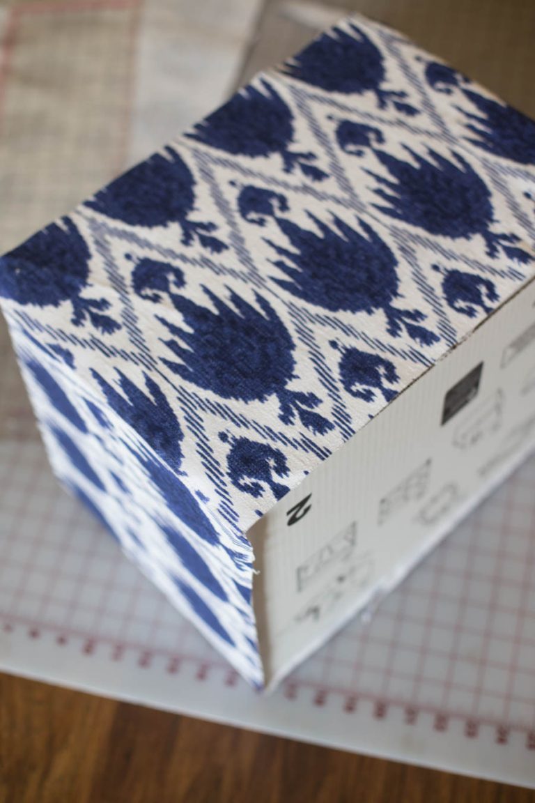 Fabric Covered Storage Boxes - Stylish Storage