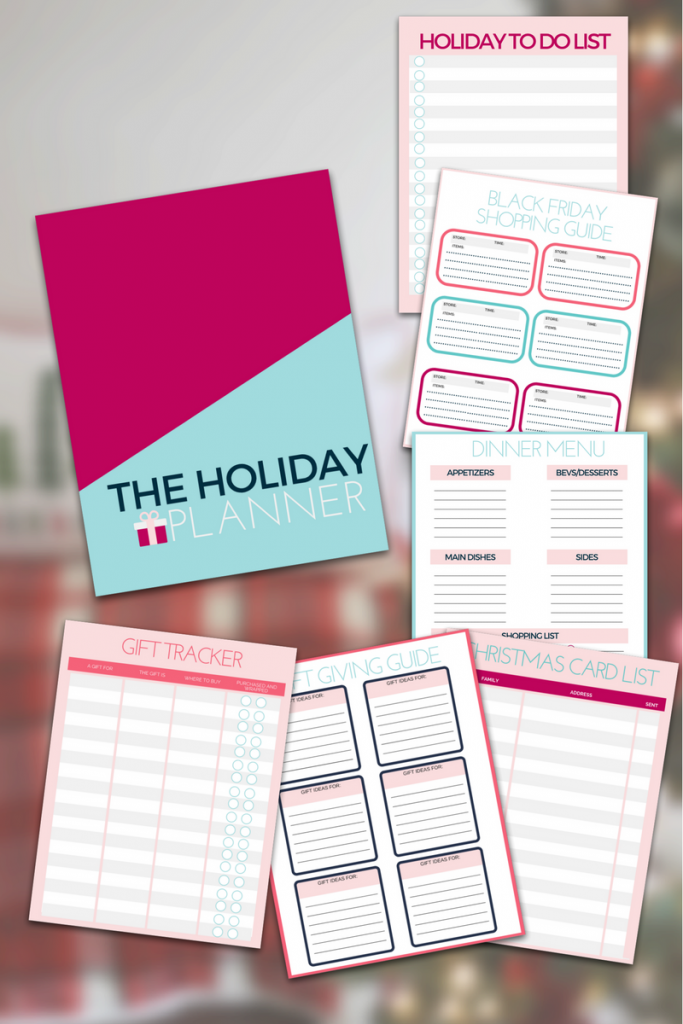 Printable Holiday Planner - Organize Your Holiday Planning