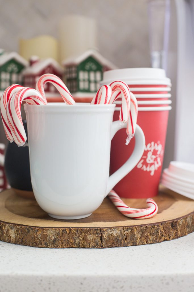 Holiday Hot Cocoa Bar with Free Chalkboard Printable