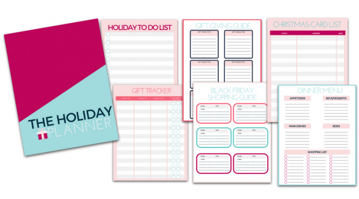 Printable Holiday Planner - Organize Your Holiday Planning