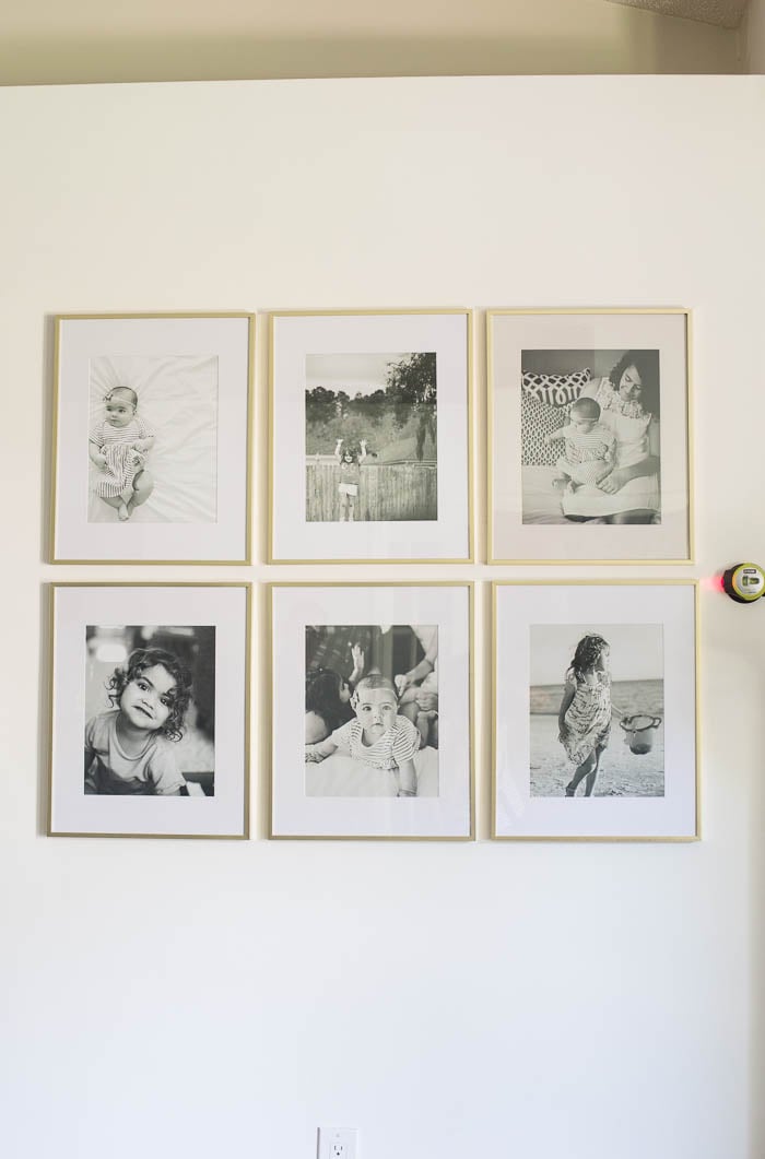 How to Hang a Gallery Wall - Easy Tips for Displaying Family Photos