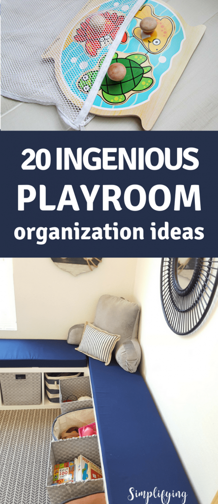 20 Playroom Organization Ideas
