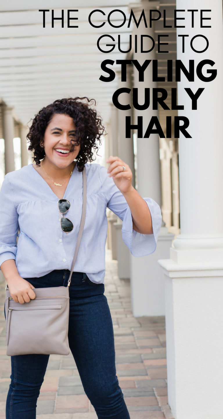 How to Style Curly Hair - A Complete Guide From a Girl with Curly Hair