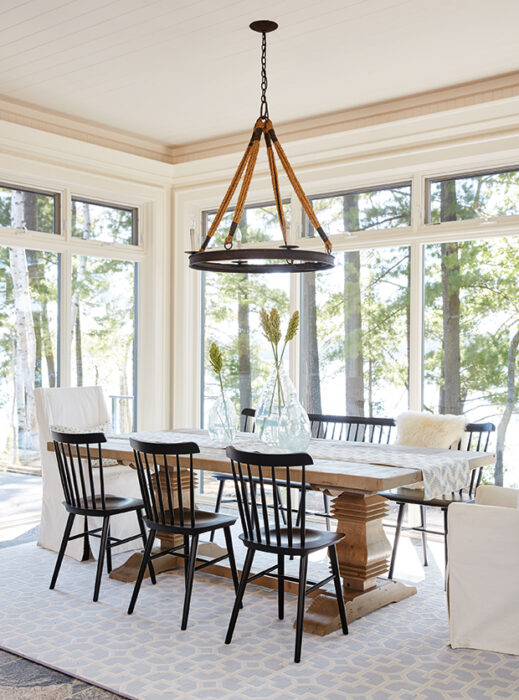 Black Dining Chairs - How to Contrast Your Table and Chairs