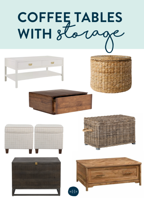 Coffee Tables with Storage - Perfect Storage Solutions for Small Spaces