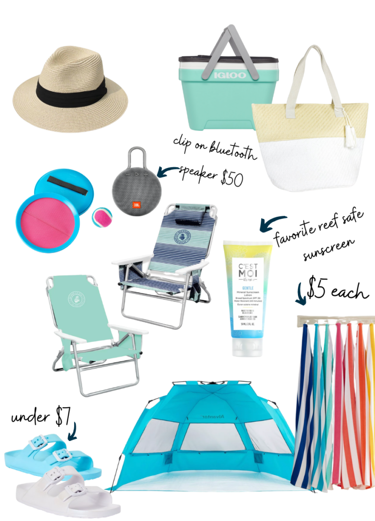 Favorite Beach Essentials from Walmart