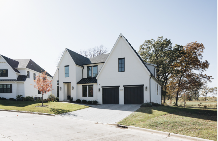 White House Black Trim - A Classic and Timeless Home Exterior Design