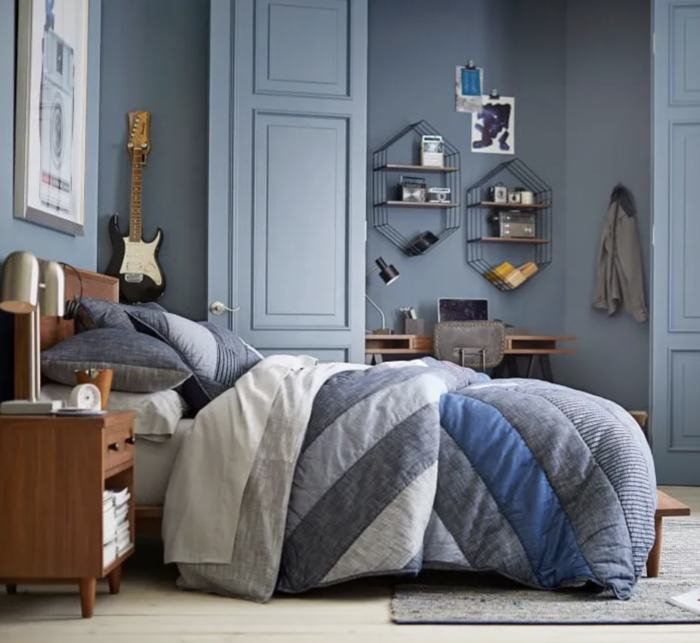 Sherwin Williams Storm Cloud Blue/Gray Paint Color