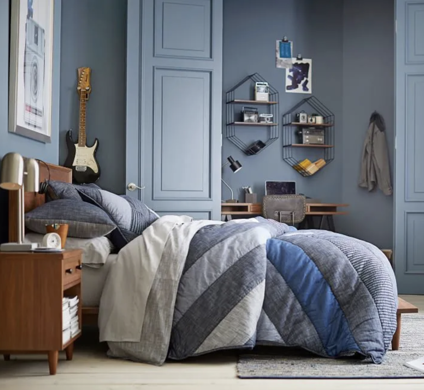 Sherwin Williams Storm Cloud Blue/Gray Paint Color