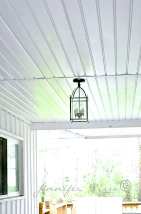 Porch Ceiling Ideas - Make your porch inviting by adding design above