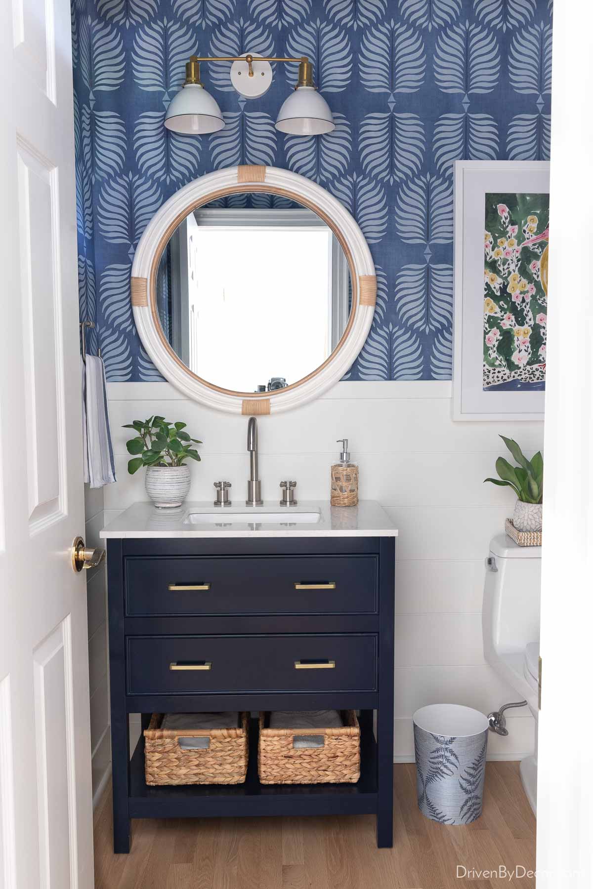 8 Rattan Mirrors that Bring Coastal Beach Style Indoors