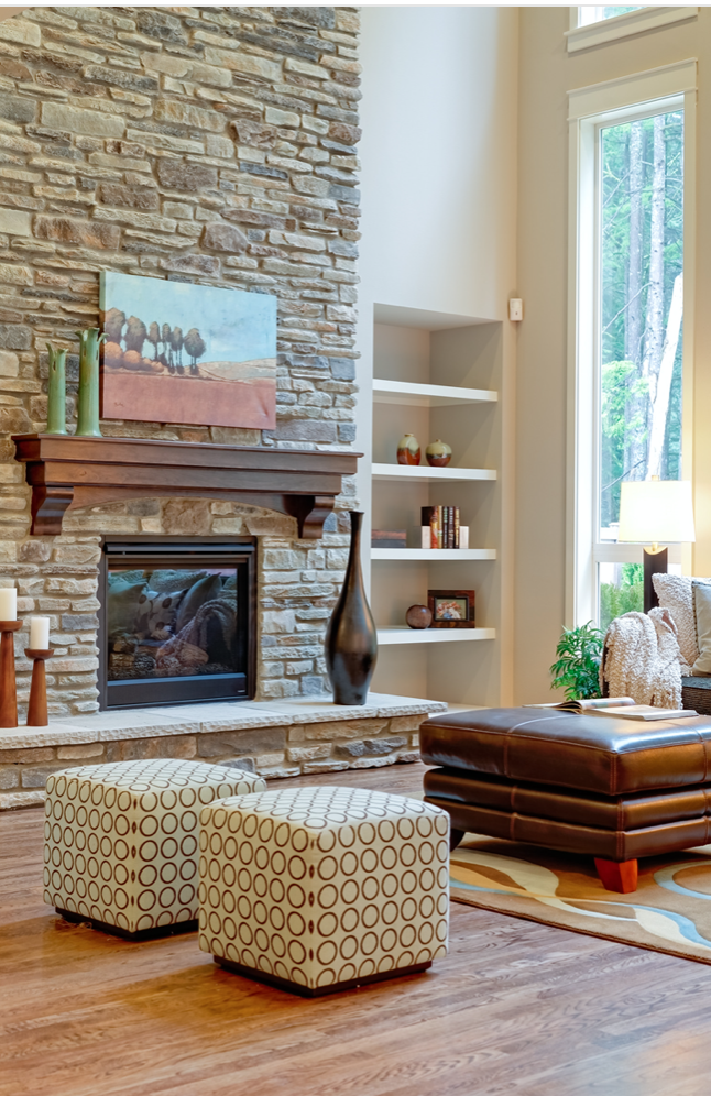 High Ceiling Fireplace Ideas