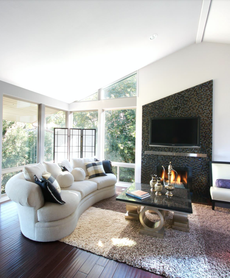 High Ceiling Fireplace Ideas