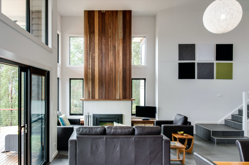 High Ceiling Fireplace Ideas