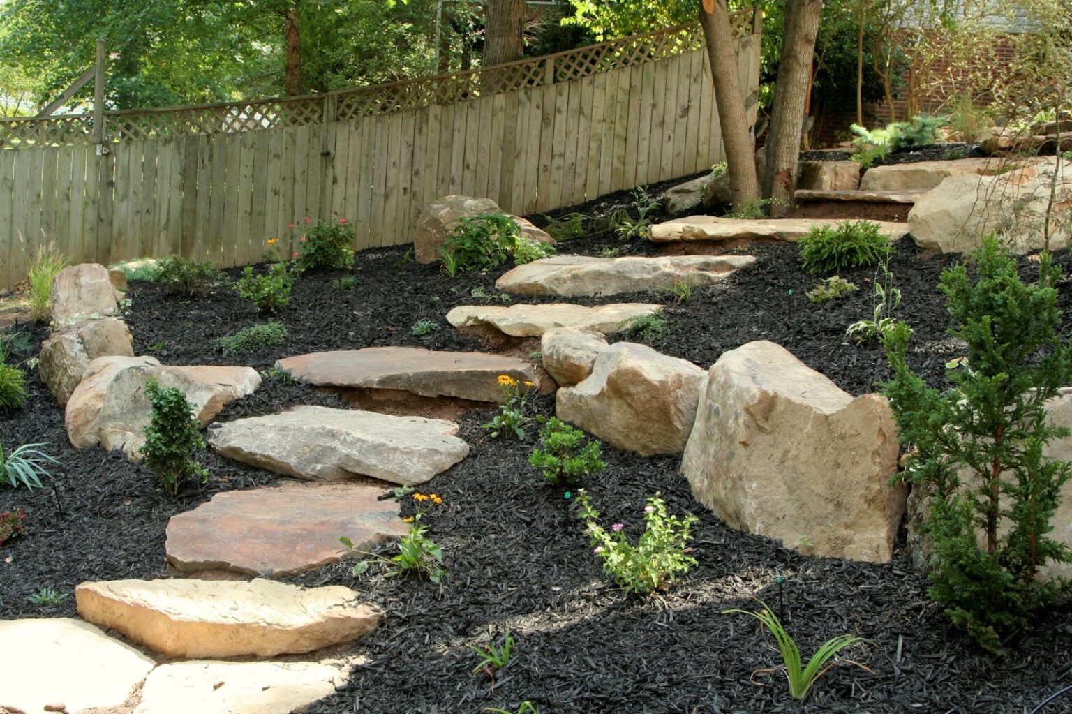 Sloped Backyard Ideas