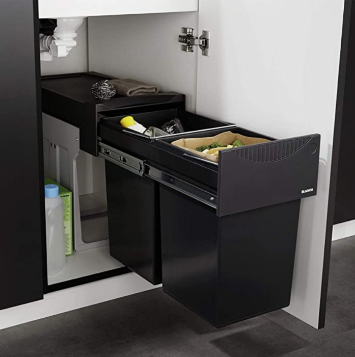 How to Hide a Kitchen Trash Can: Trash Can Storage Ideas
