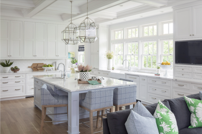 Blue Kitchen Island Paint Colors