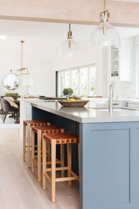 Blue Kitchen Island Paint Colors