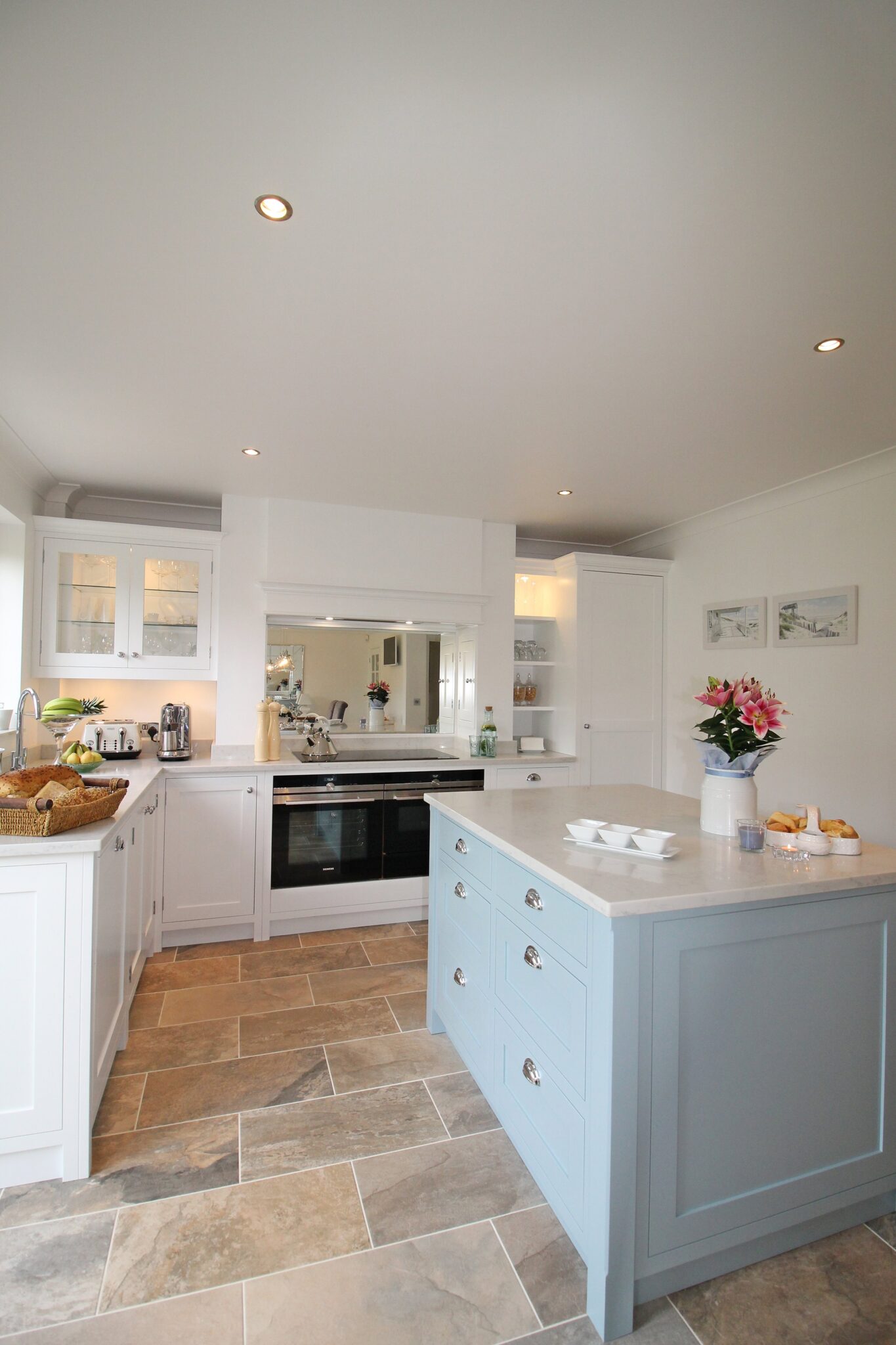 Blue Kitchen Island Paint Colors