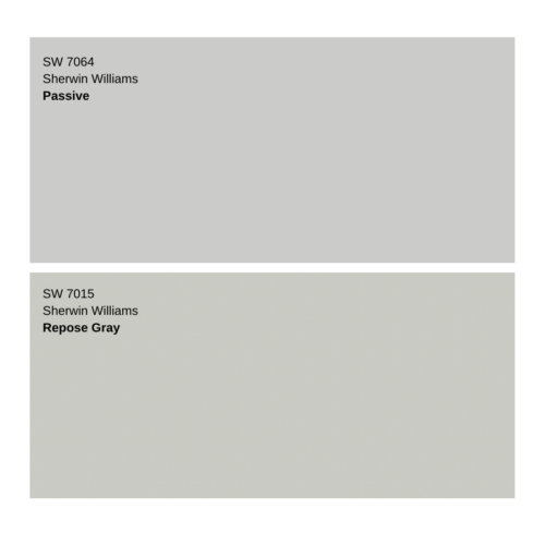 Sherwin Williams Passive SW 7064 A Light Soft Gray