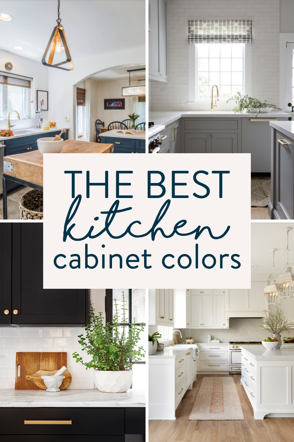 Top Ten Best Paint Colors for Kitchen Cabinets