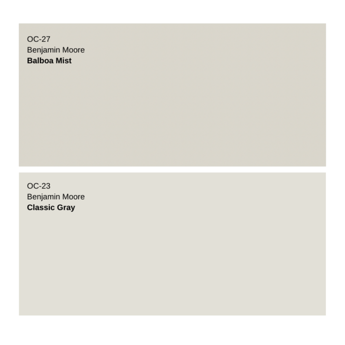 Benjamin Moore Balboa Mist OC-27