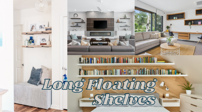 Long Floating Shelves: Design Guide