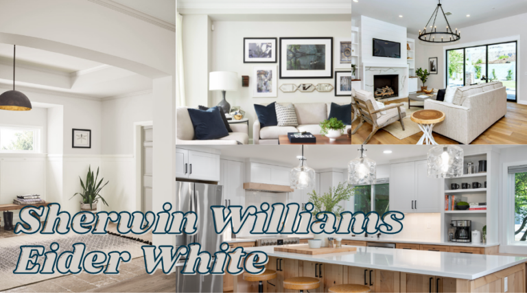 Sherwin Williams Eider White - A Soft, Light Gray