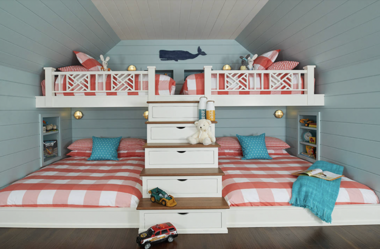 Built In Bunk Bed Ideas That Will Make You Swoon