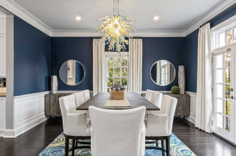 Sherwin Williams Naval - Deep Navy Blue Paint Color