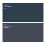 Sherwin Williams Naval - Deep Navy Blue Paint Color