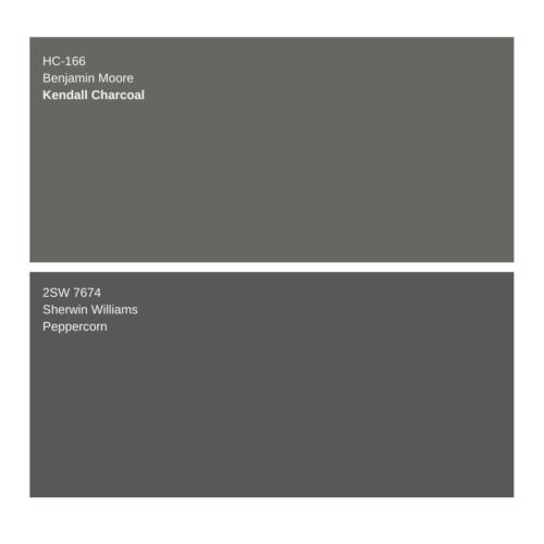 Kendall Charcoal - A Rich Charcoal Gray