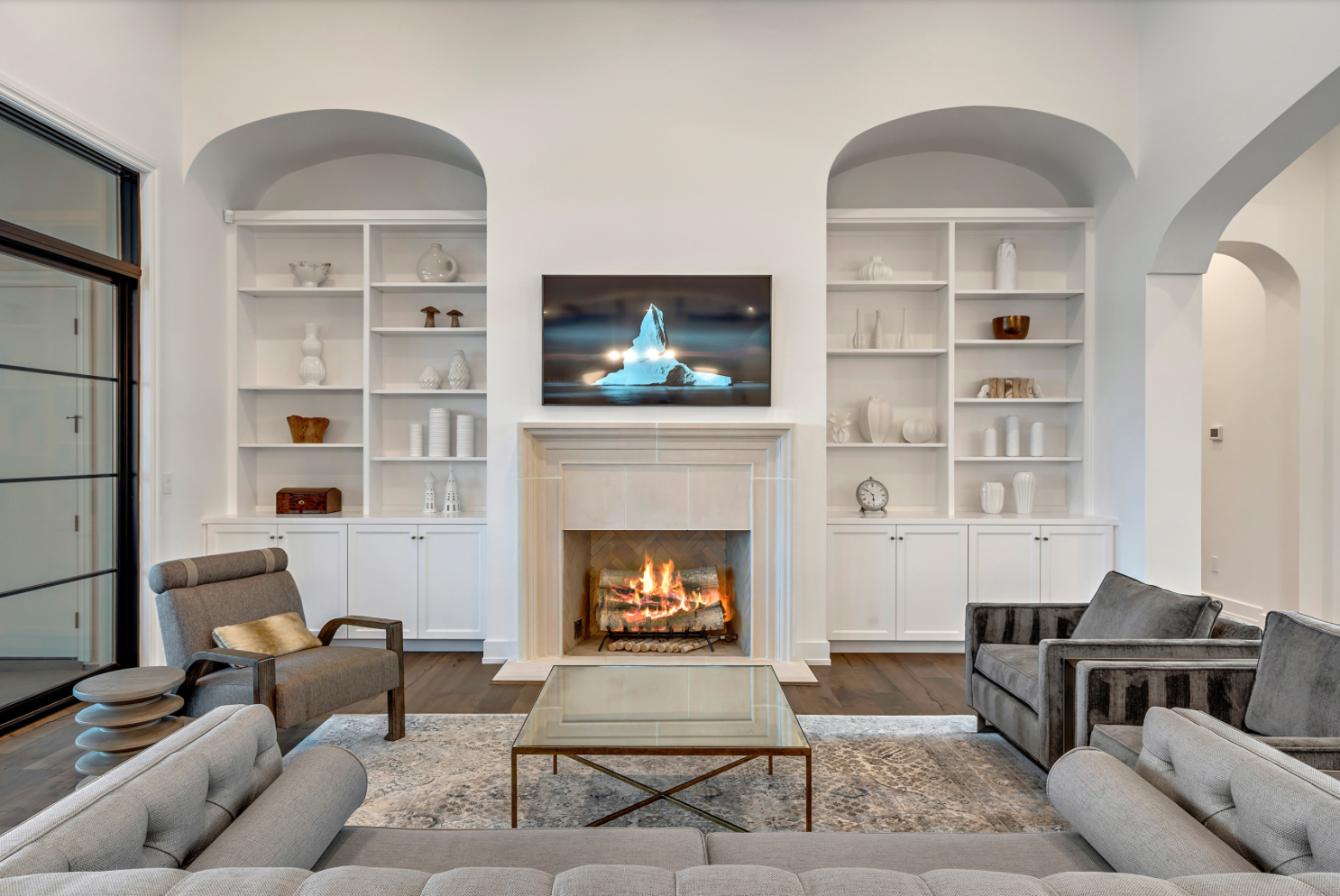 Stunning Arched Bookcase Design Ideas