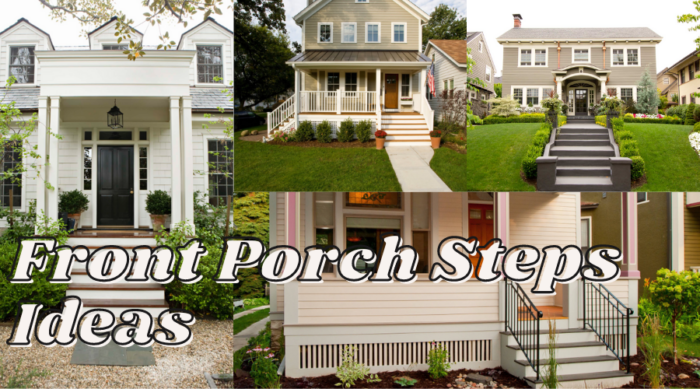 Front Steps Ideas to Increase your Home's Curb Appeal