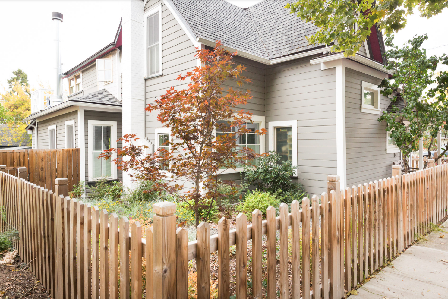 Front Yard Fence Ideas that are not White Picket Fences