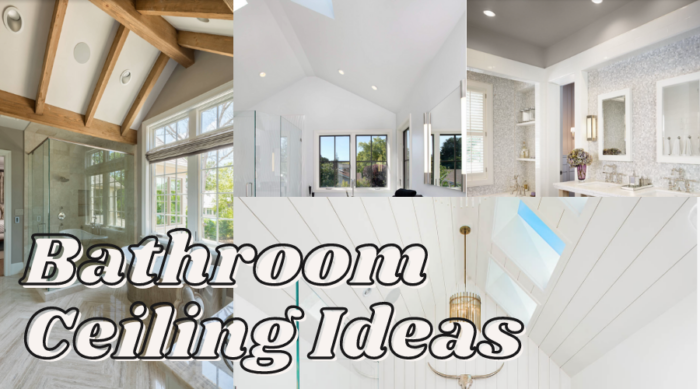 13 Stunning Bathroom Ceiling Ideas For Your Home