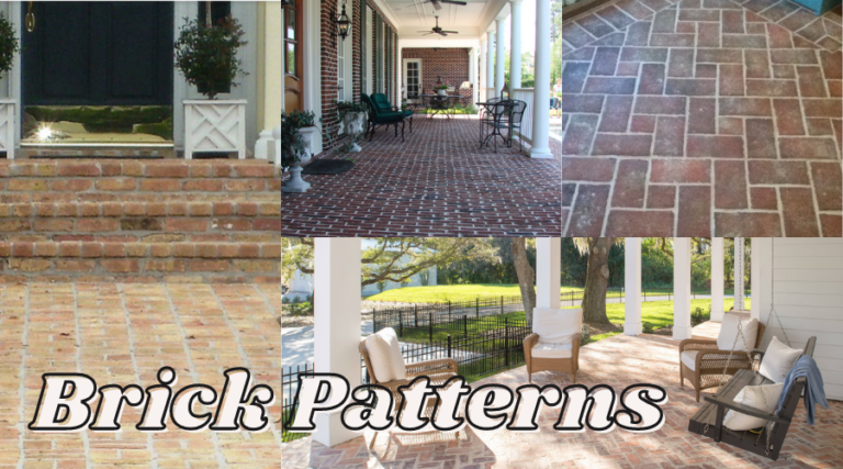 Brick Patio Patterns That POP