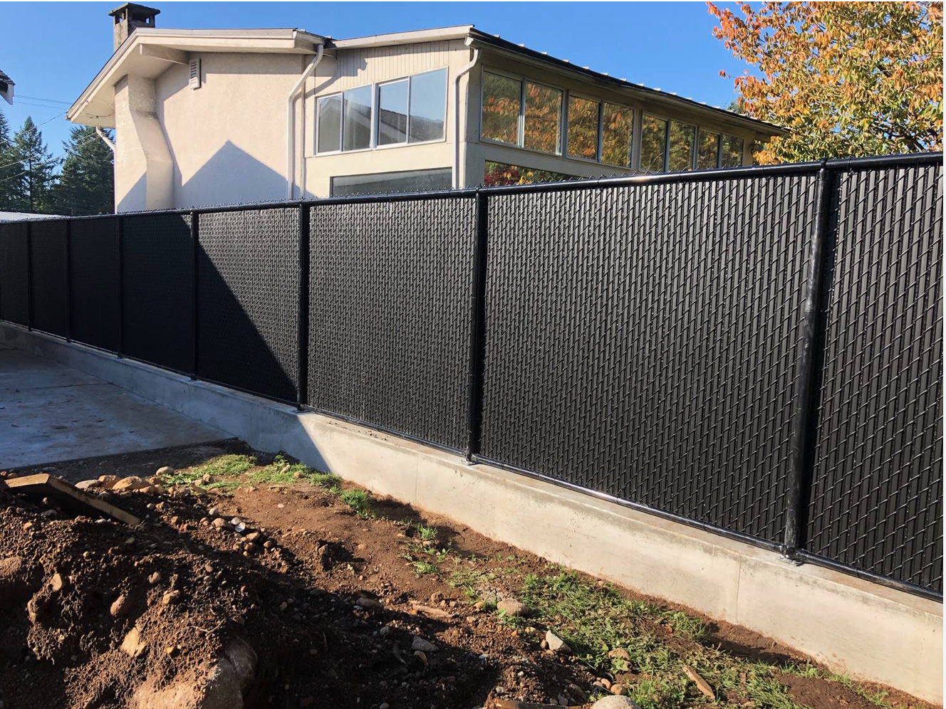 Chain Link Fence Privacy Ideas